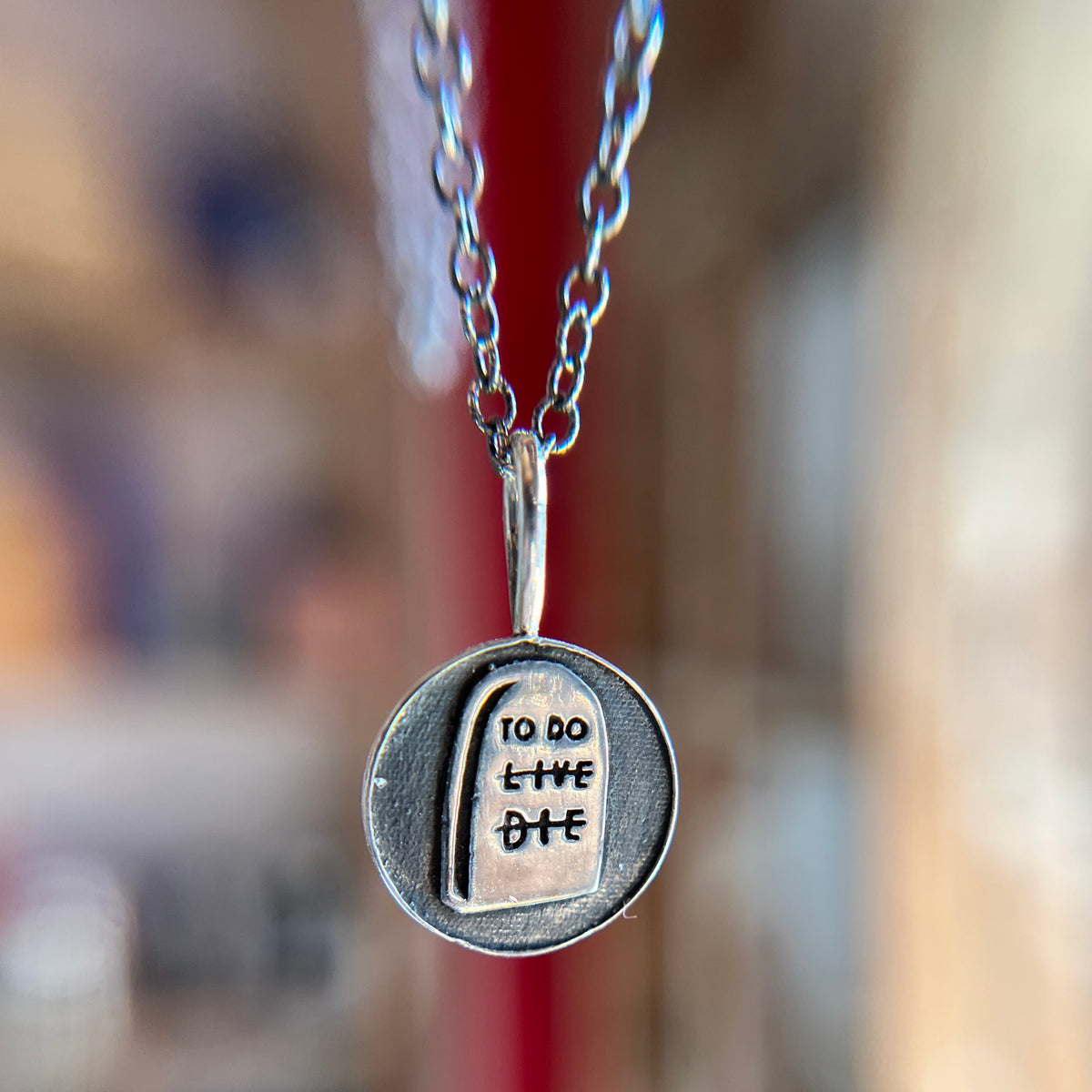 Mortal Checklist Necklace – Digby & Iona